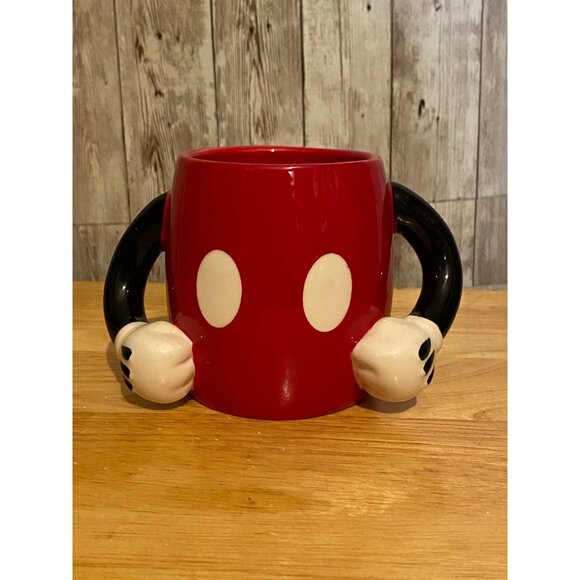 Disney | Dining | Disney Mickey Mouse Bottom Pants With White Gloves ...